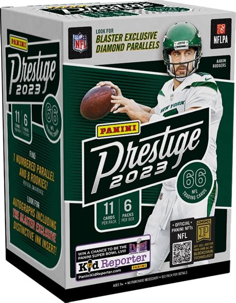 Best Buy 2023 Panini Prestige Football Blaster Box SP PAN23FBPB