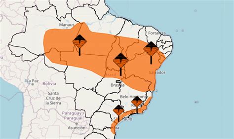 Alerta Laranja Para Chuva Intensa Raios E Ventania Em Grande Parte Do
