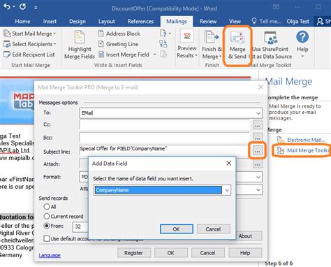how to do mail merge with sharepoint lists mapilab blog