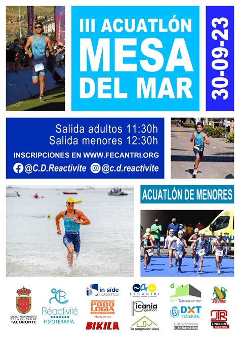 Iii Acuatl N De Mesa Del Mar Fecantri Federaci N Canaria De Triatl N