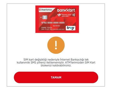 Ziraat Bankası Sim Kart Bloke Kaldırma Hisse Rapor