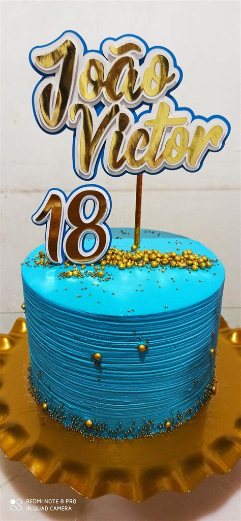 Topper De Bolo Masculino Ideias Que V O Te Inspirar