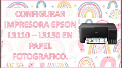 Programa Para Imprimir Fotos Epson L3150 Image To U