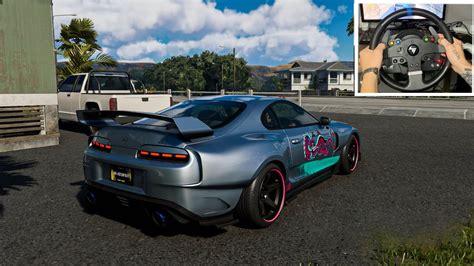 Toyta Supra A80 The Crew Motorfest Steering Wheel Gameplay YouTube