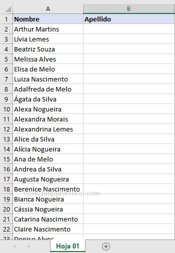 Cómo Ordenar por Apellido en Excel Ninja del Excel