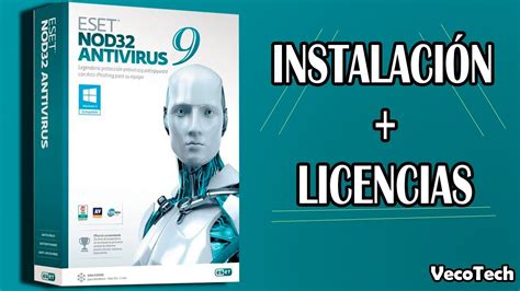 Eset Nod32 Antivirus V9 Licencias DESCARGAR E INSTALAR ANTIVIRUS
