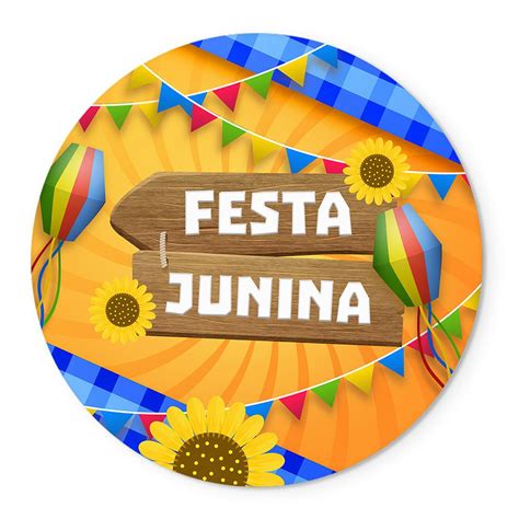 Painel Redondo Festa Junina Yadeabikes Pk