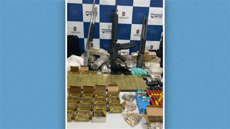 A Gazeta PM apreende mais de 8 mil munições e 41 quilos de drogas em