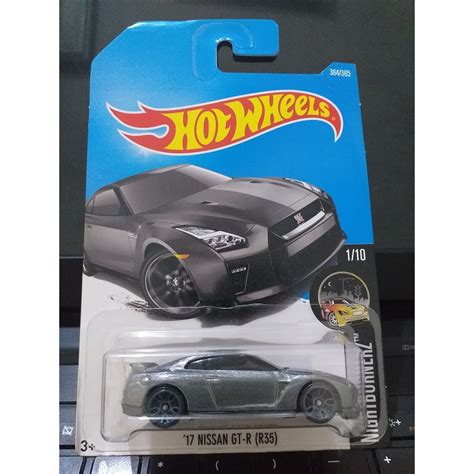 Hot WHEELS NISSAN SKYLINE GTR R35 Ash Shopee México