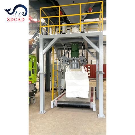 Sdcad Cement 1 Ton Super Sack Bag Transfer Station For Big Bags Bulk