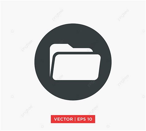 Folder Illustration Vector Design Images Folder Icon Vector