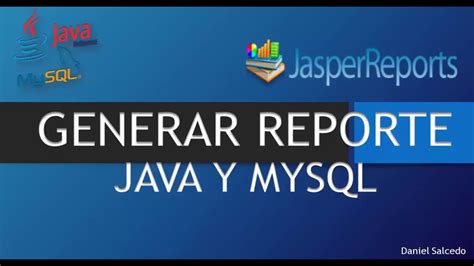 reporte con java y mysql ireports youtube