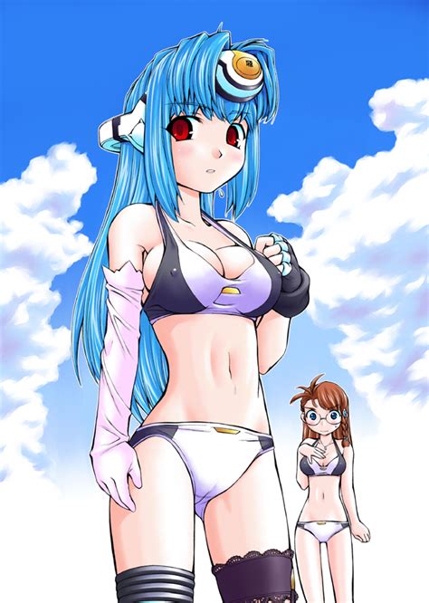 Kos Mos And Shion Uzuki Xenosaga And 1 More Drawn By Nakajima Rei