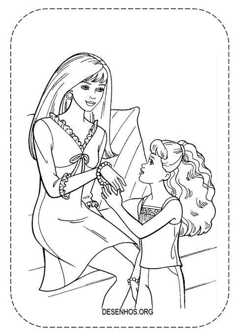 Desenhos Da Barbie Para Colorir E Imprimir Https Desenhos Org