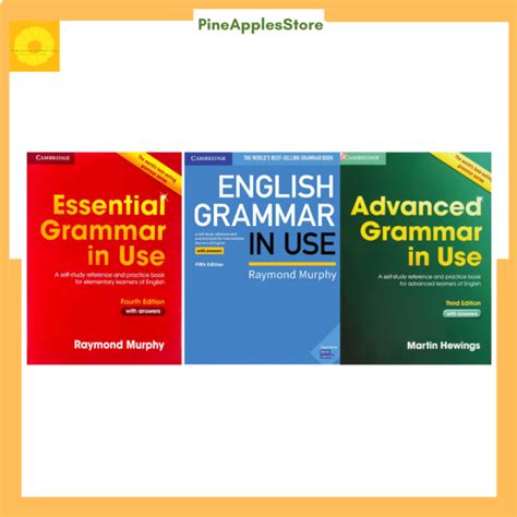 Sách English Grammar in Use Essential Intermidate Advanced Lazada vn