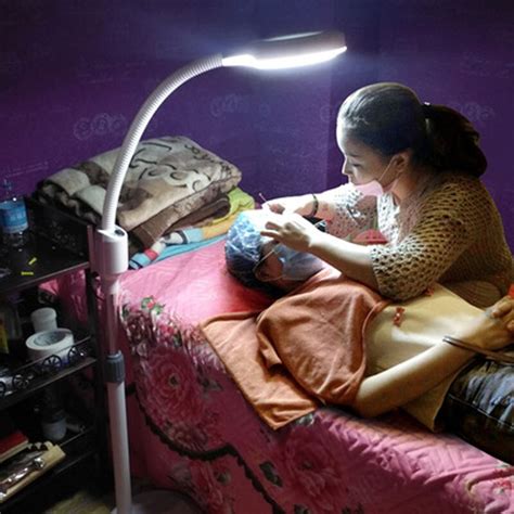 LED güzellik tarak makyaj aynası dövme lamba gölge soğuk işık kademesiz