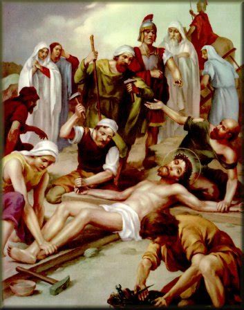 Stations Of The Cross Eleventh Station