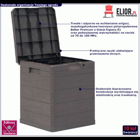 Br Zowa Zamykana Skrzynia Ogrodowa Vantis L Edinos Pl