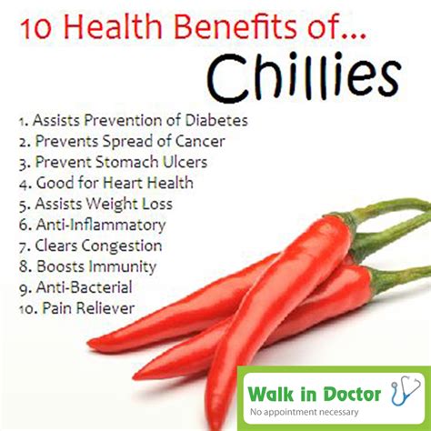 Health Benefits Of Eating Chili