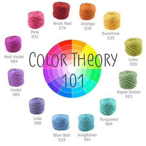 Color Theory Selecting Yarns That Go Together Shiny Happy World