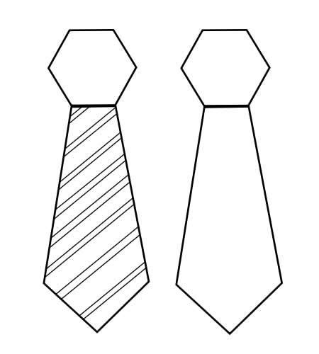 33 plantillas de corbata para el día del padre Creaciones Erika