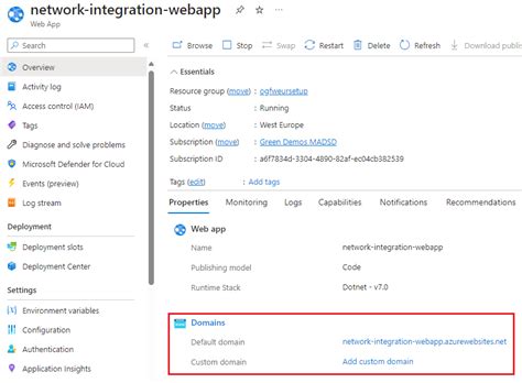 Improvements To Configuring Networking In Azure Portal Azure App Service