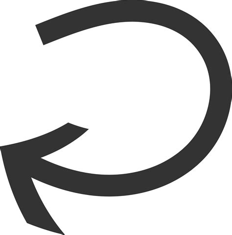 böjd riktning pil svart U sväng pil och pekare illustration en