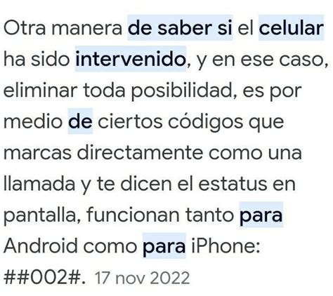 Como saber si mi celular está intervenido y eliminar la intervención