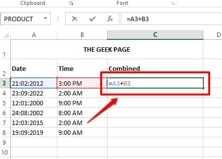 How To Combine Date And Time In Microsoft Excel