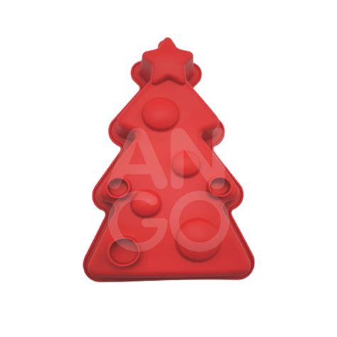 Molde Silicona Árbol Navidad Ango