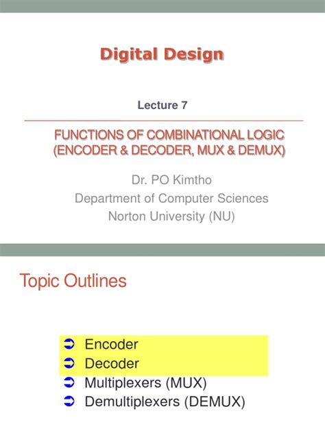 pdf ch06a function of combinational logic pdf pdfslide