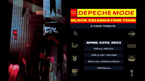 DEPECHE MODE BLACK CELEBRATION TOUR A Fans Tribute LIVE PREMIERE