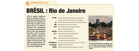 G Ographie Rio De Janeiro Br Sil Gazette De La Mauricie