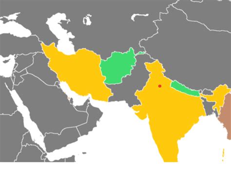 Southwest Asian Countries Diagram Quizlet