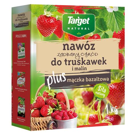 Nawóz Zadbany Ogród Do Truskawek i Malin z mączką bazaltową 1 kg