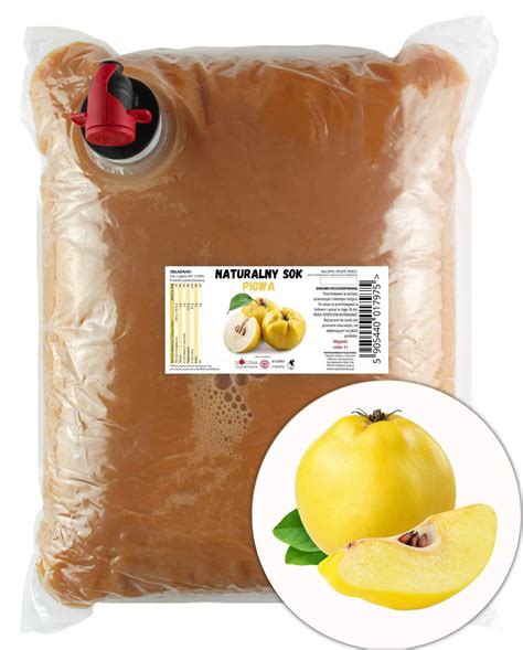 Sok z Pigwowca 100 I Naturalny Sok 3L Tłocznia Szymanowice