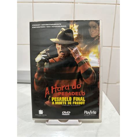 DVD A HORA DO PESADELO A MORTE DE FREDDY Shopee Brasil