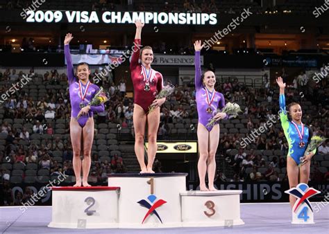2009 Visa Championships Womens Allaround Winner Editorial Stock Photo