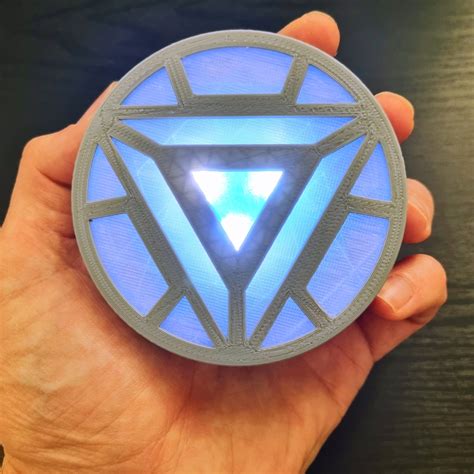 Wearable Arc Reactor Tony Stark Iron Man For Fancy Dress And Cosplay Etsy