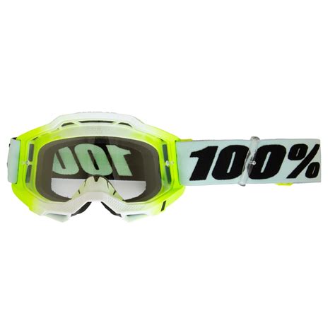 100 Goggle Accuri Gen 2 Dunder Clear Anti Fog Maciag Offroad