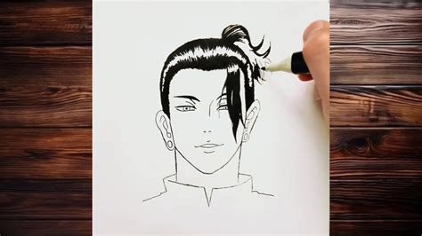 How To Draw Geto Suguru Step By Step Geto Drawing Easy How To