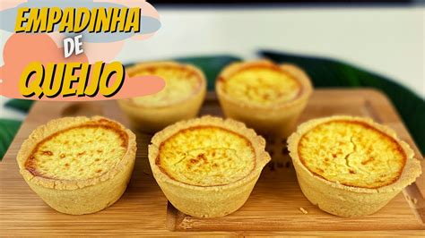 EMPADINHA DE QUEIJO RICOTA PARMESÃO DERRETE NA BOCA RECEITA