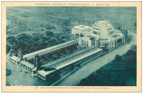 EXPOSITION COLONIALE INTERNATIONALE PARIS 1931 Cité Information 28
