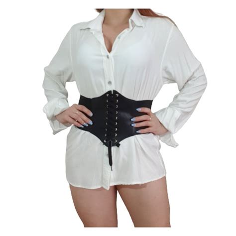 Cinto Corpete Corset Espartilho Corselet Elástico Estilo R42 Submarino