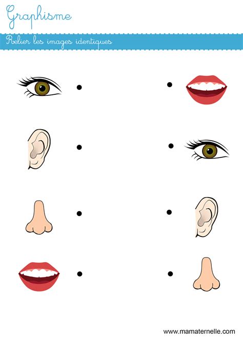 Graphisme Relier Les Images Identiques Ma Maternelle The Best Porn