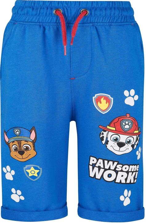 Paw Patrol Korte Broek Blauw Maat 116 Bol