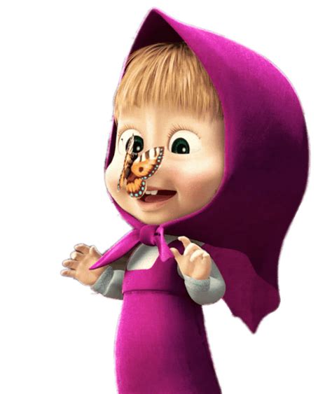 Mamá Decoradora Masha y el Oso PNG descarga gratis
