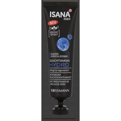 Isana Men Hydro Gesichtmaske Maseczka Do Twarzy Cena Opinie