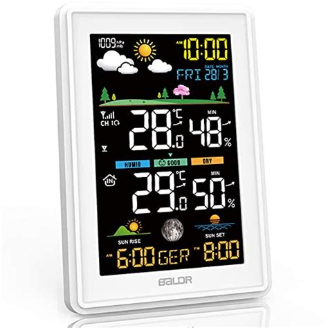 Lll Wetterstation Mit Hygrometer Hygrowelt De