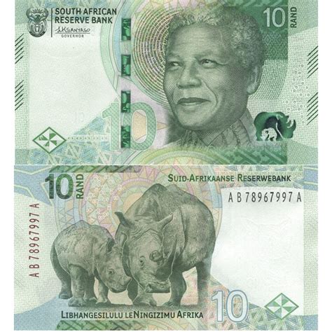 Colección de billetes Sudáfrica W N 148 10 Rand La Maison du